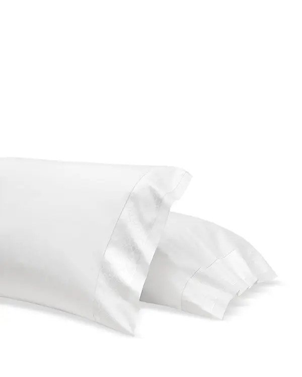 PRATESI Romanica Standard Pillowcase, Pair - White