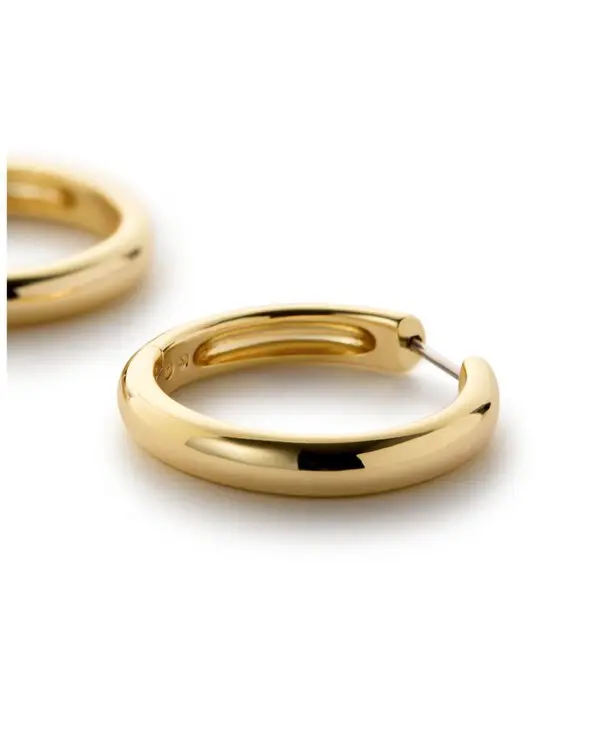 ANA LUISA Hoop Earrings Giulia Large - Gold