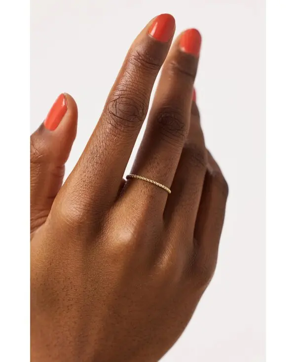 ANA LUISA Beaded Band Ring