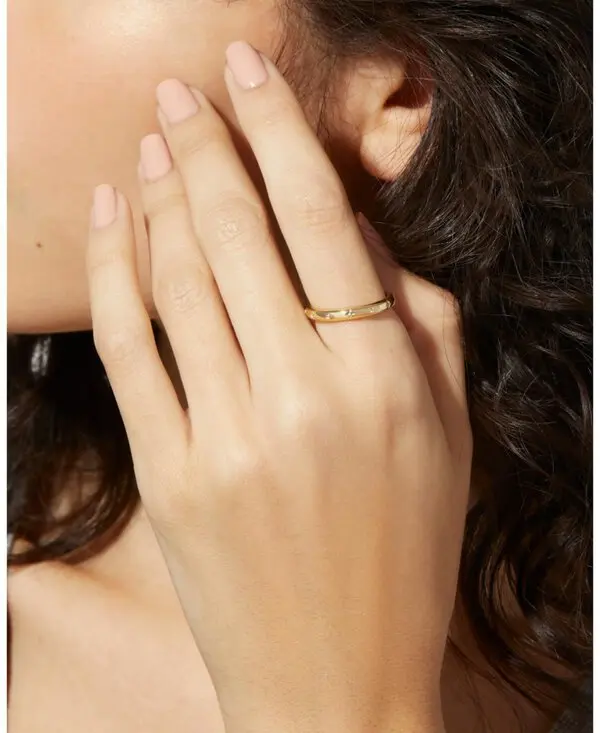 ANA LUISA Celestial Capella Band Ring