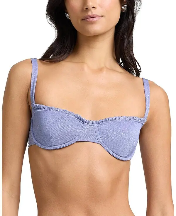 Onia Marilyn Bikini Top - Periwinkle