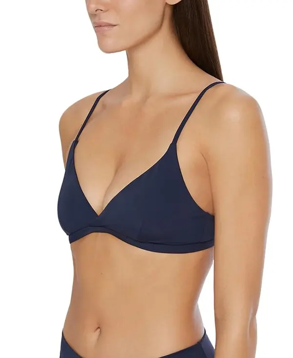 Onia Malin Bikini Top - Deep Navy