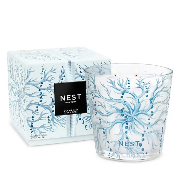 NEST NEW YORK Ocean Mist & Sea Salt Decorative Luxury Candle, 47.3 Oz - No Color