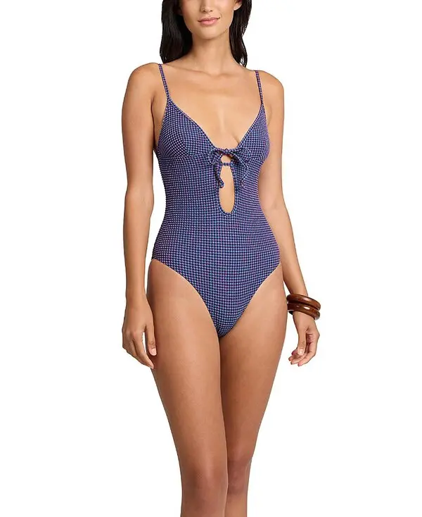Onia Soleil One-piece Swimsuit - Purple Multi