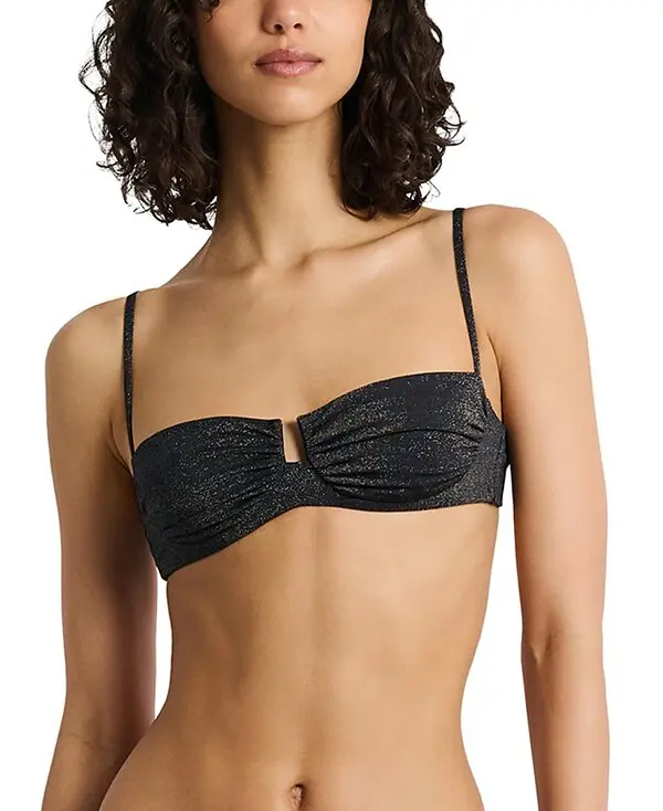 Onia Alessia Bikini Top - Black