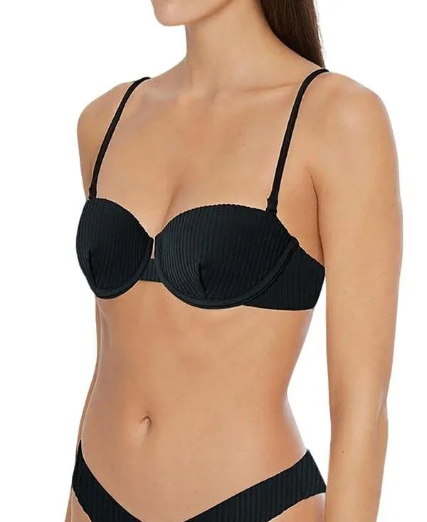 Onia Dalia Bikini Top - Black