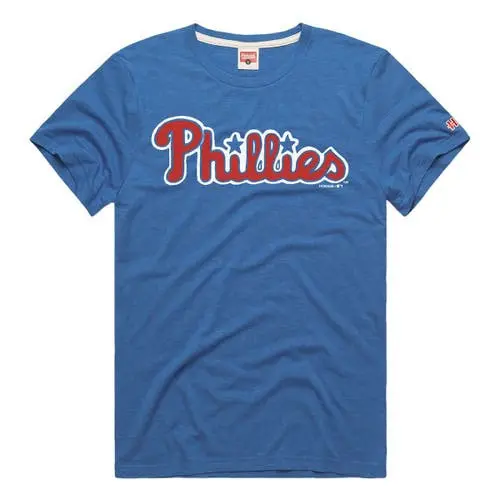 HOMAGE Philadelphia Phillies Hyper Local Tri-blend T-shirt - Royal