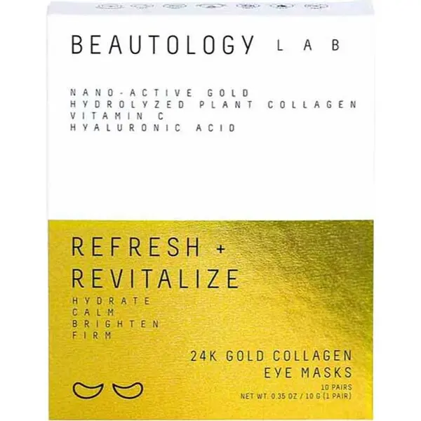 BEAUTOLOGY LAB 24k Gold Collagen Eye Masks - 10 Pairs