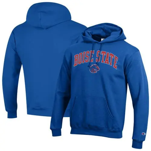 Champion Boise State Broncos Arched Logo Fleece Pullover Hoodie