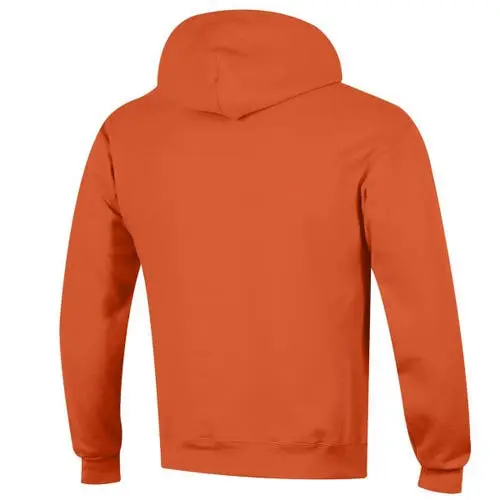 Champion Clemson Tigers Arched Logo Fleece Pullover Hoodie - Orange