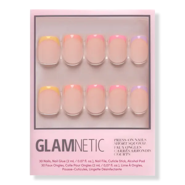 GLAMNETIC Macarons Press-on Nails - One-color