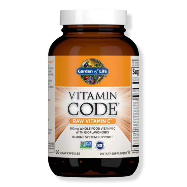 GARDEN OF LIFE Vitamin Code Raw Vitamin C Capsules - One-color