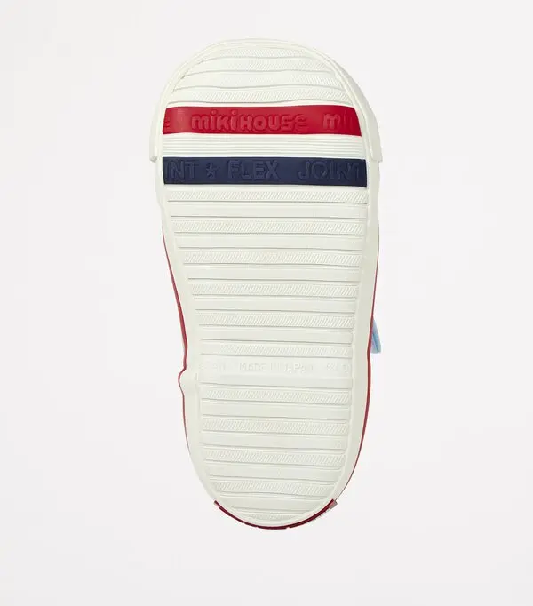 MIKI HOUSE Logo Velcro Sneakers