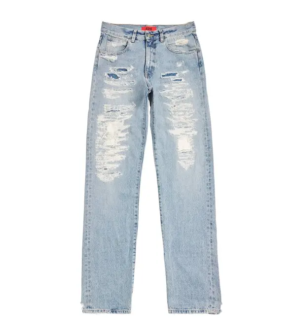 424 Distressed Loose Jeans