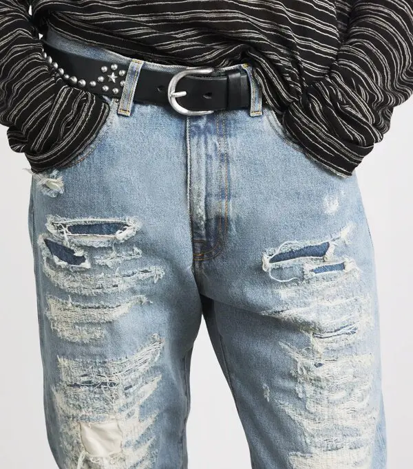 424 Distressed Loose Jeans