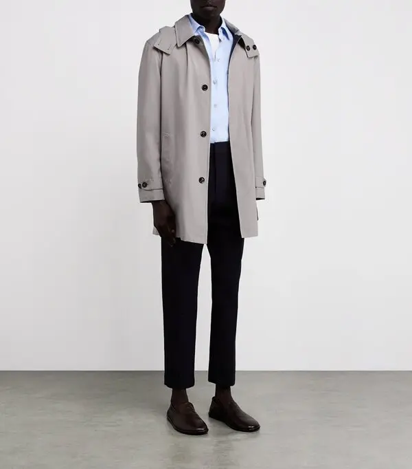 Brioni Water-repellent Performa Raincoat