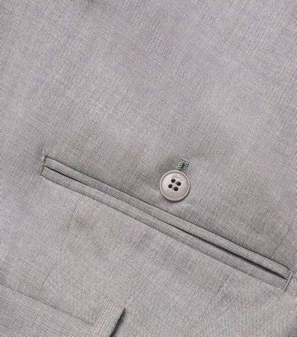 Brioni Wool Straight Leg Trousers