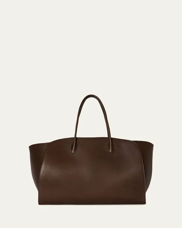 THE ROW Marlo 17 Tote Bag - Deep Brown Ans Deos
