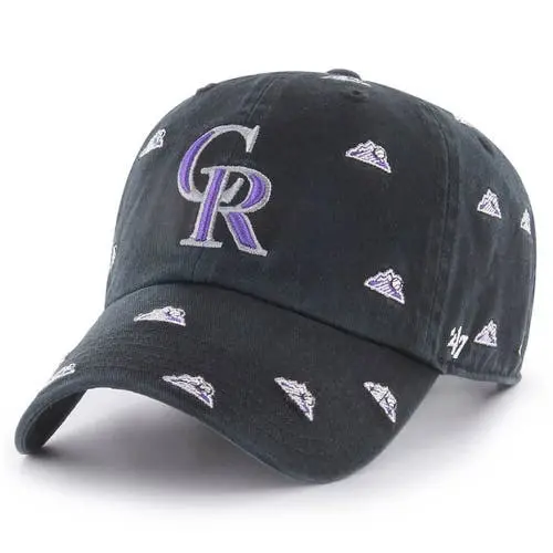 '47 Colorado Rockies Confetti Clean Up Adjustable Cap