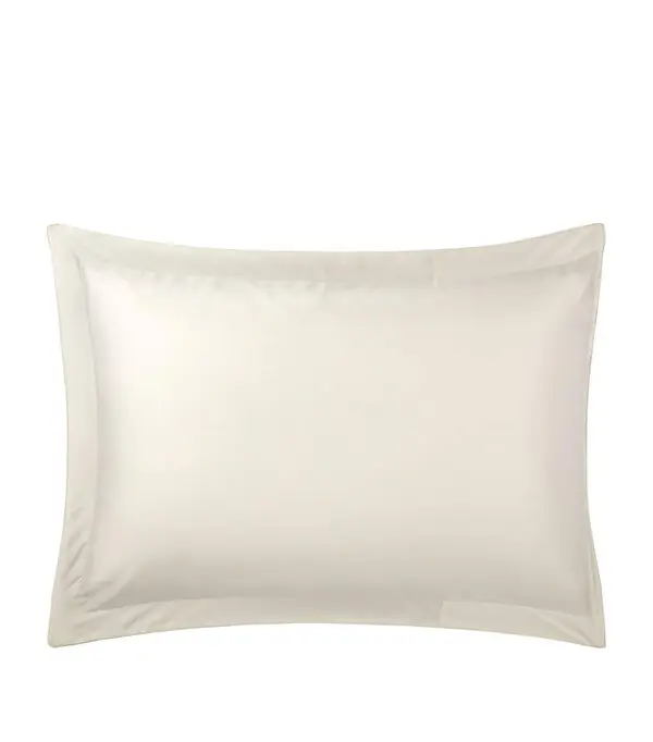 YVES DELORME Organic Cotton Legende Oxford Pillowcase - Ivory
