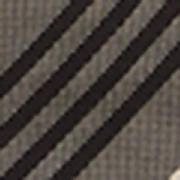 Saint Laurent Silk Jacquard Stripe Tie - Beige