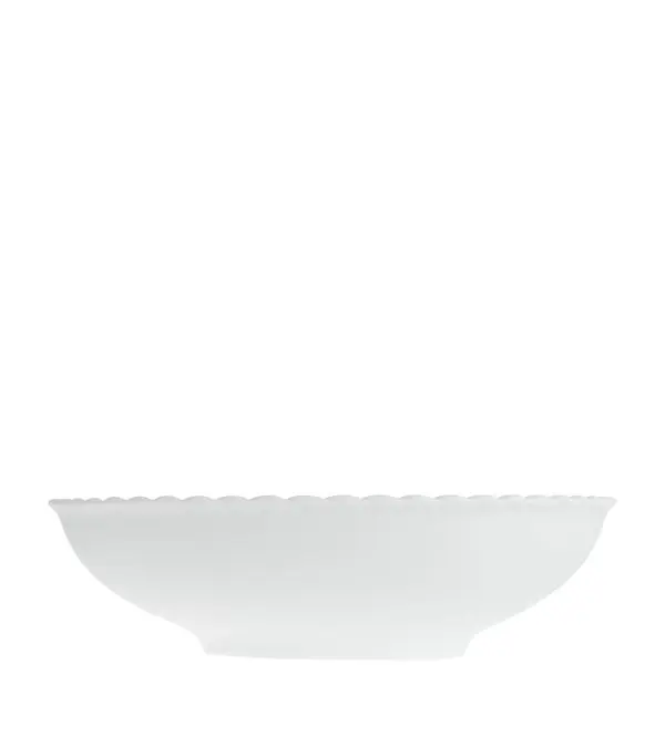 Christofle Porcelain Babylone Pasta Plate
