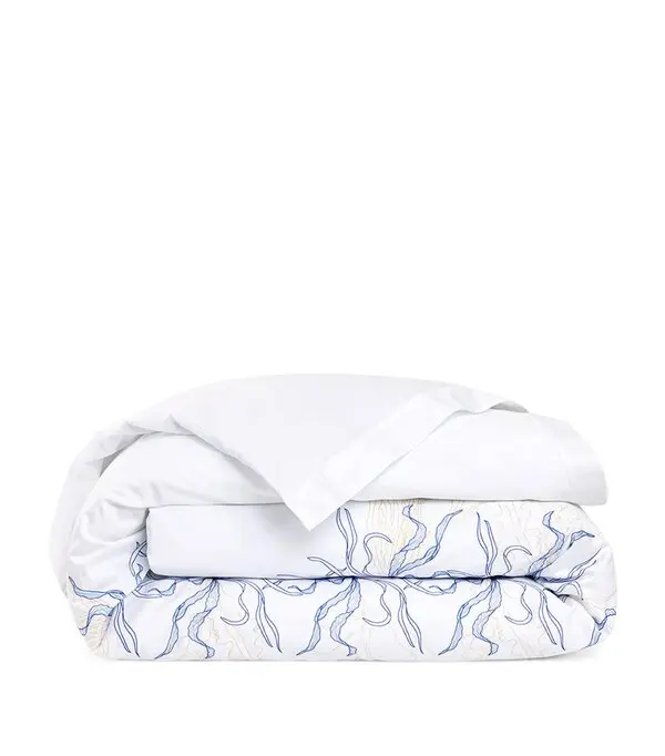 YVES DELORME COUTURE Nautilus Super King Duvet Cover