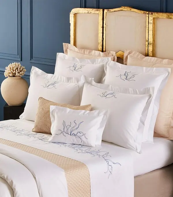 YVES DELORME COUTURE Nautilus Duvet Cover