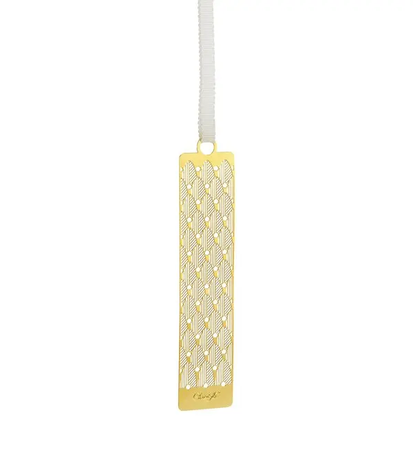 Christofle Malmaison Impériale Palmette Bookmark - Gold
