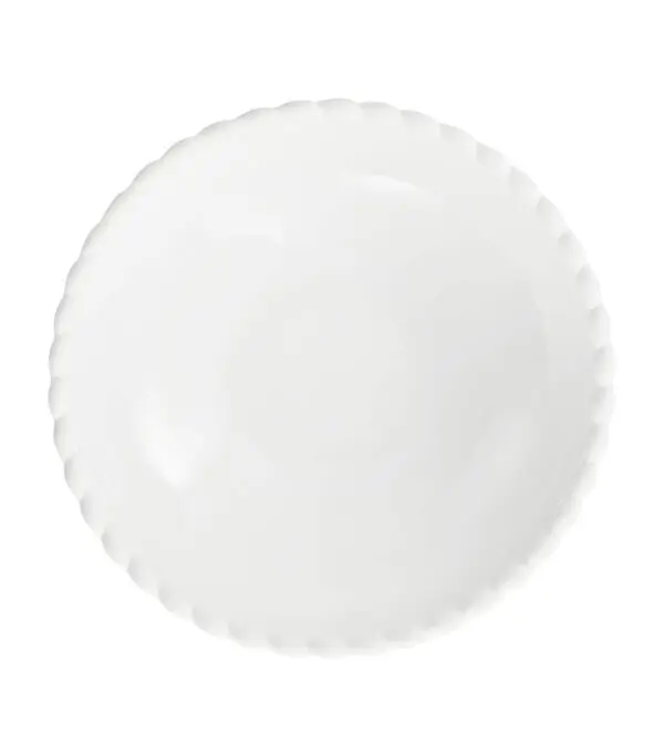 Christofle Porcelain Babylone Soup Bowl