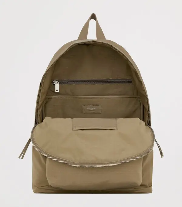 Saint Laurent City Backpack - Beige