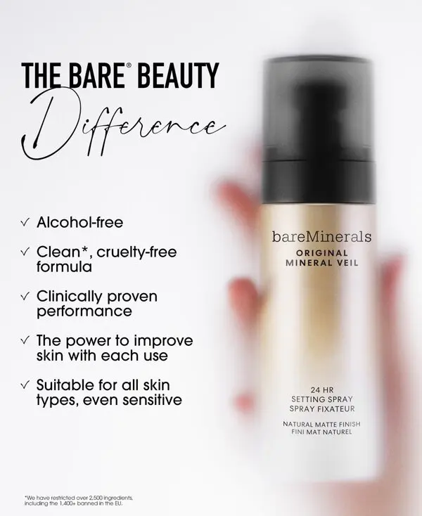 BareMinerals® Original Mineral Veil Setting Spray - No Color