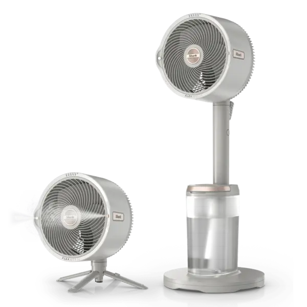 SHARK Flexbreeze Pro Mist Indoor & Outdoor Fan - Dove