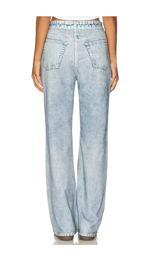 Rag & Bone Rb Miramar Shea High Rise Full Relaxed Jeans - Denim-light