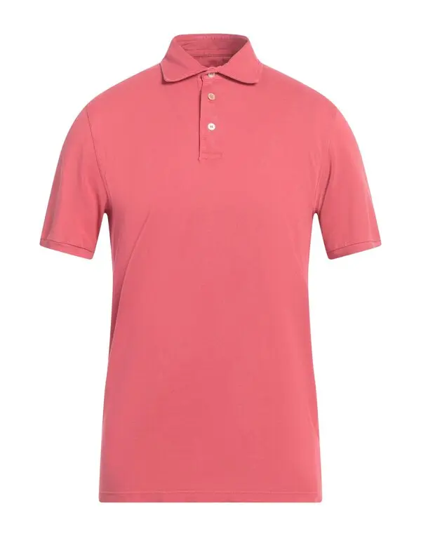 Fedeli Polo Shirt Size Cotton - Red