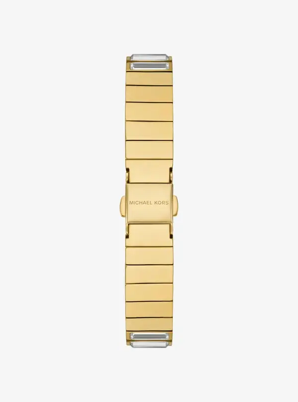 Michael Kors Limited-edition Darrington Pavé Bezel -tone Watch
