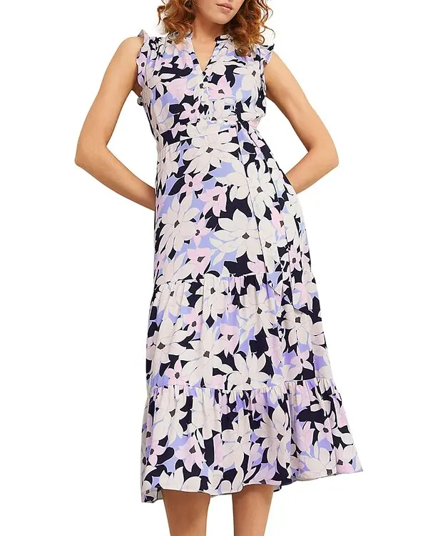 HOBBS LONDON Floral Print Shauna Dress