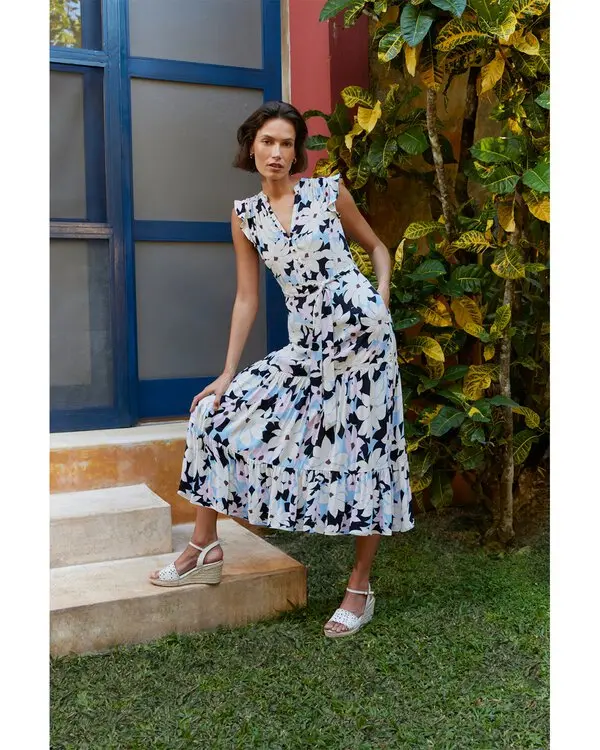 HOBBS LONDON Floral Print Shauna Dress