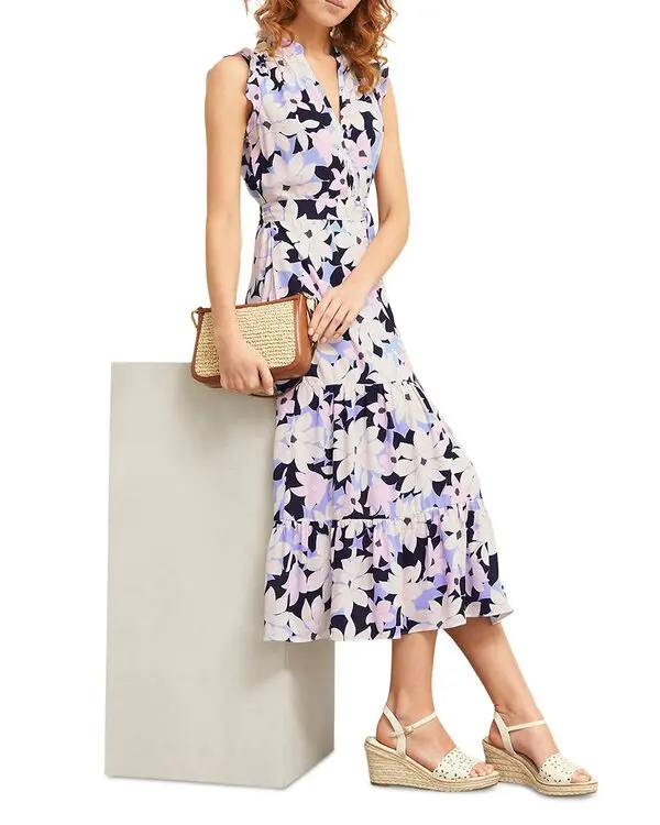 HOBBS LONDON Floral Print Shauna Dress
