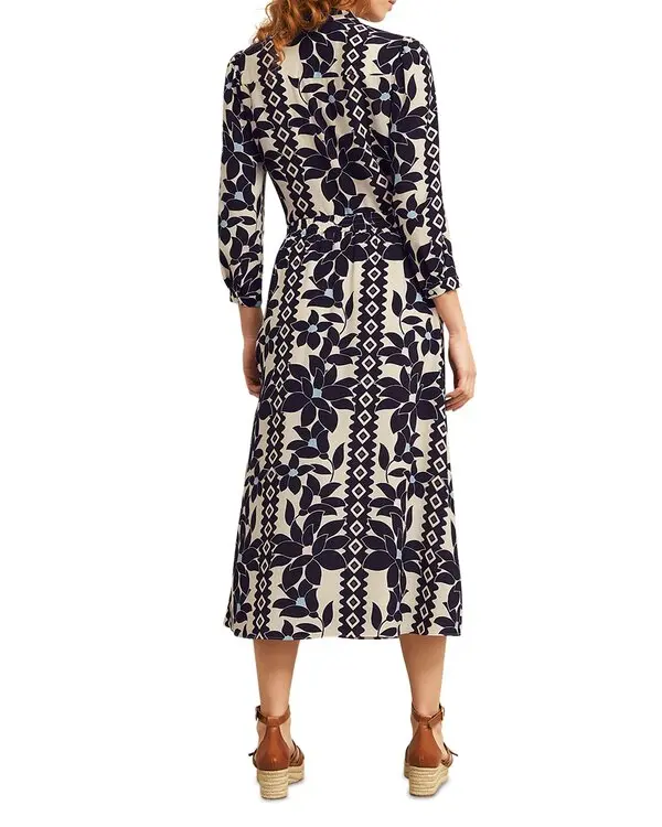 HOBBS LONDON Lyra Printed Midi Skirt