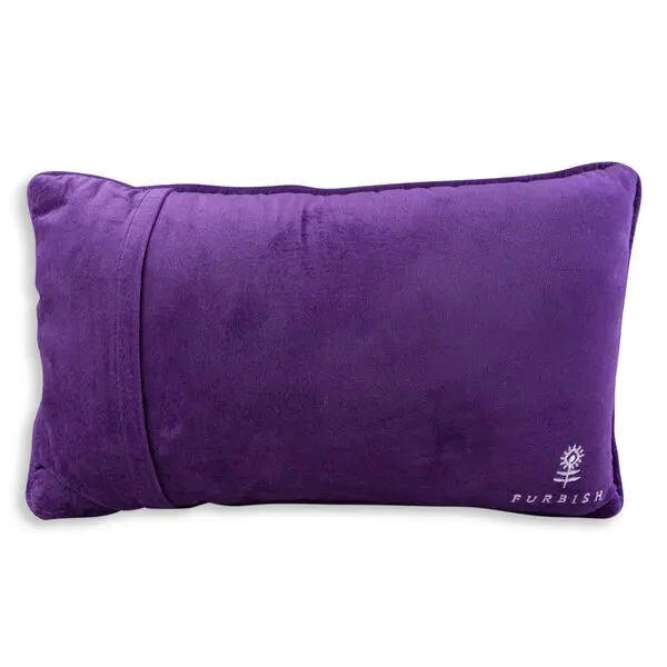 FURBISH Fun And Games Needlepoint Decorative Pillow