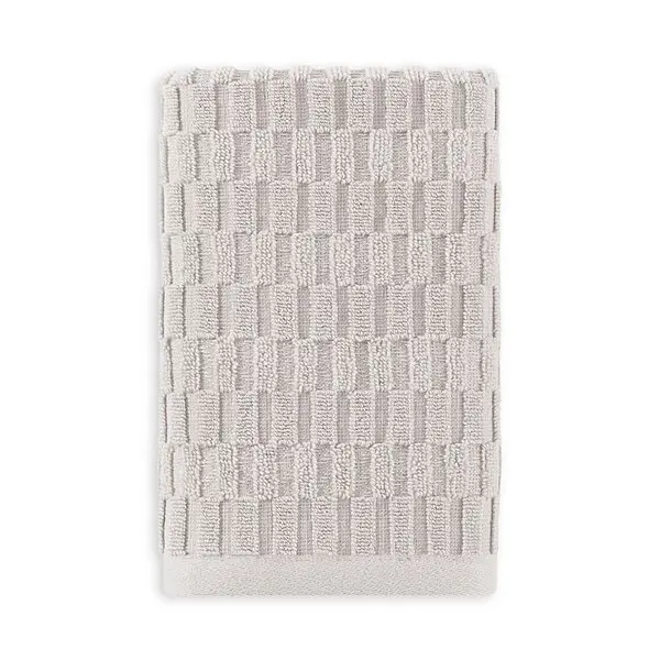 Dkny Metro Tile Quick Dry Bath & Hand Towel Set - Stone