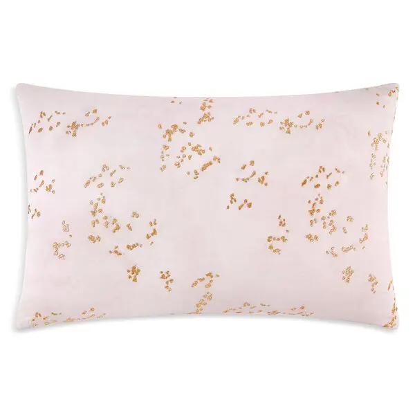 Donna Karan New York Dusk Embroidered King Sham - Blush