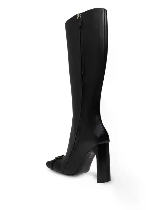 Balenciaga Buckle Detail Knee-high Boots