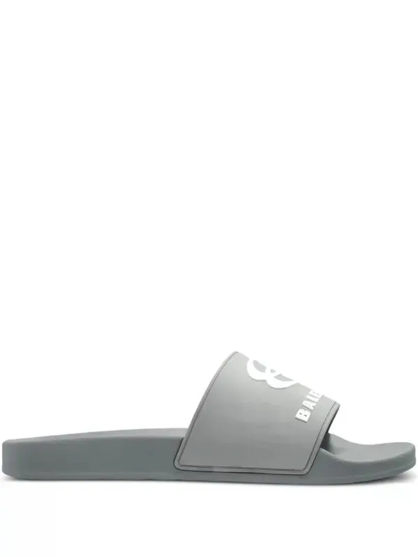 Balenciaga Logo-embellished Slides