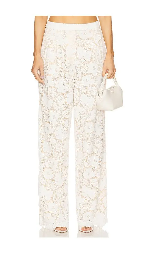 SANS FAFF Estelle Lace Pintuck Pants