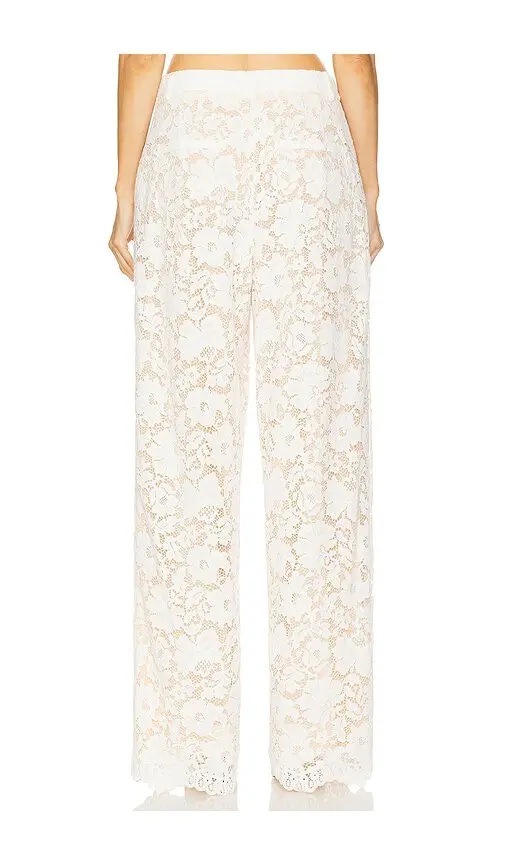 SANS FAFF Estelle Lace Pintuck Pants