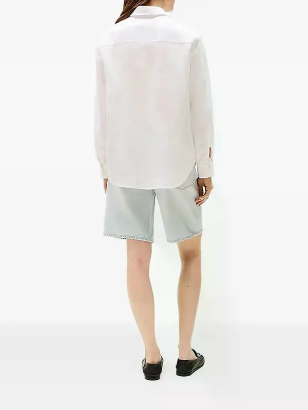 Tommy Hilfiger Linen Shirt - White