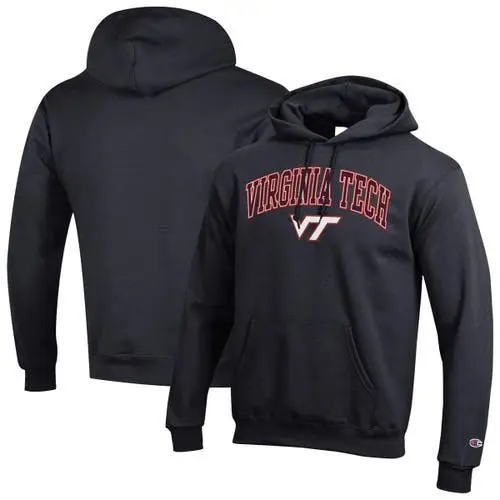 Champion Virginia Tech Hokies Arch Over Logo Pullover Hoodie
