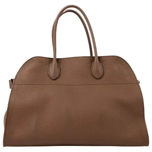 THE ROW Margaux Leather Tote - Brown